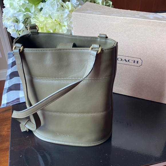 Coach | Bags | Rare Vintage Coach Beaumont Satchel Bag In Olive Green ...